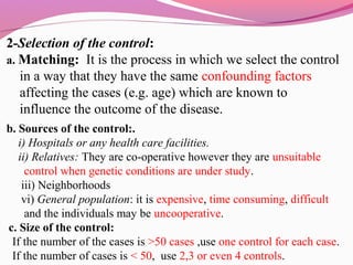 Epidemiological studies | PPT