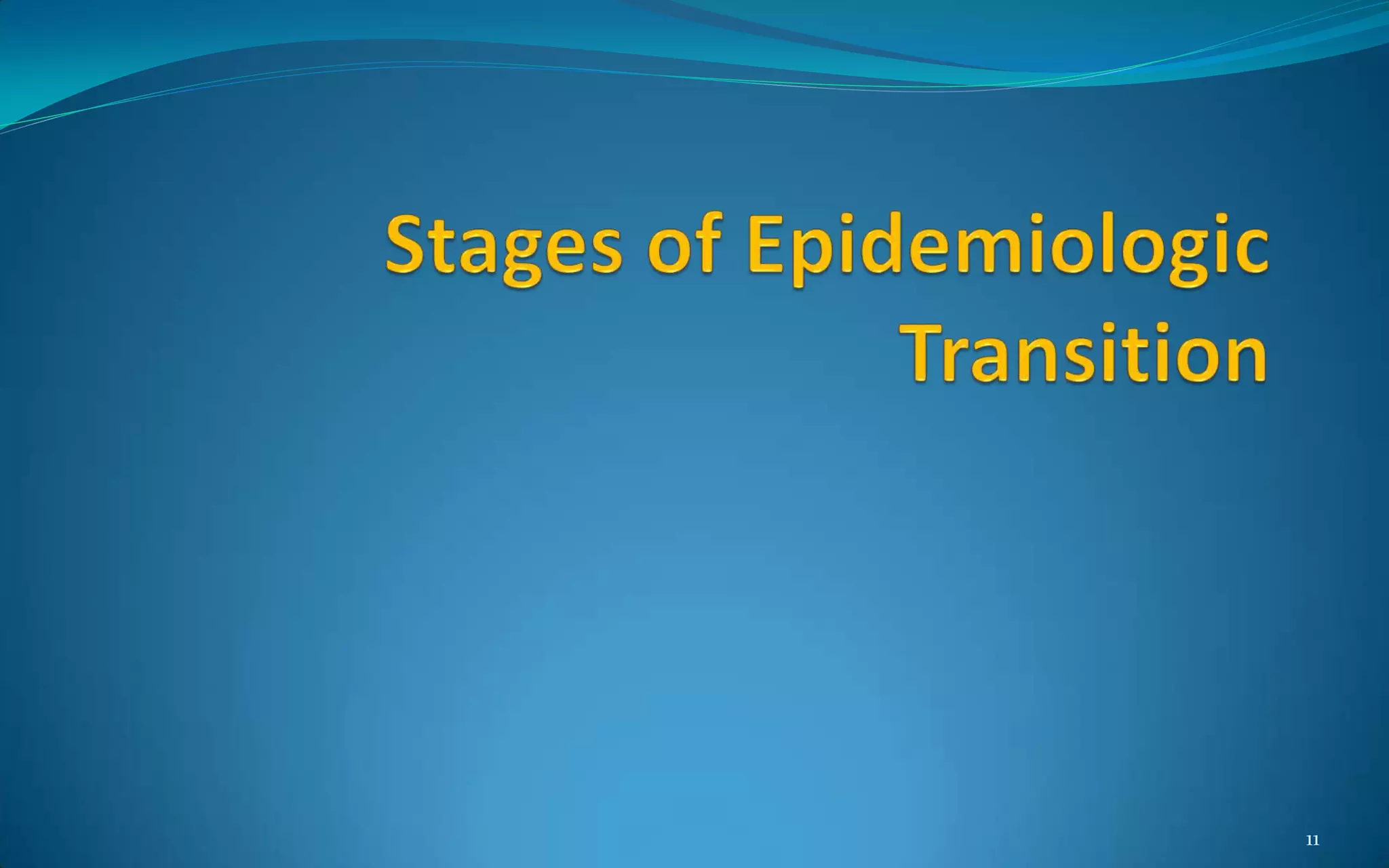 Epidemiologic Transition | PPTX