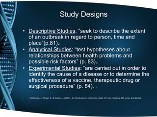 Epidemiologist | PPT