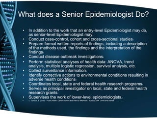 Epidemiologist | PPT