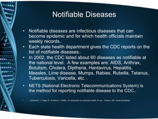 Epidemiologist | PPT