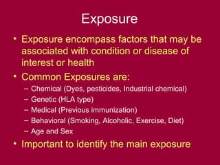 Epidemiology | PPT