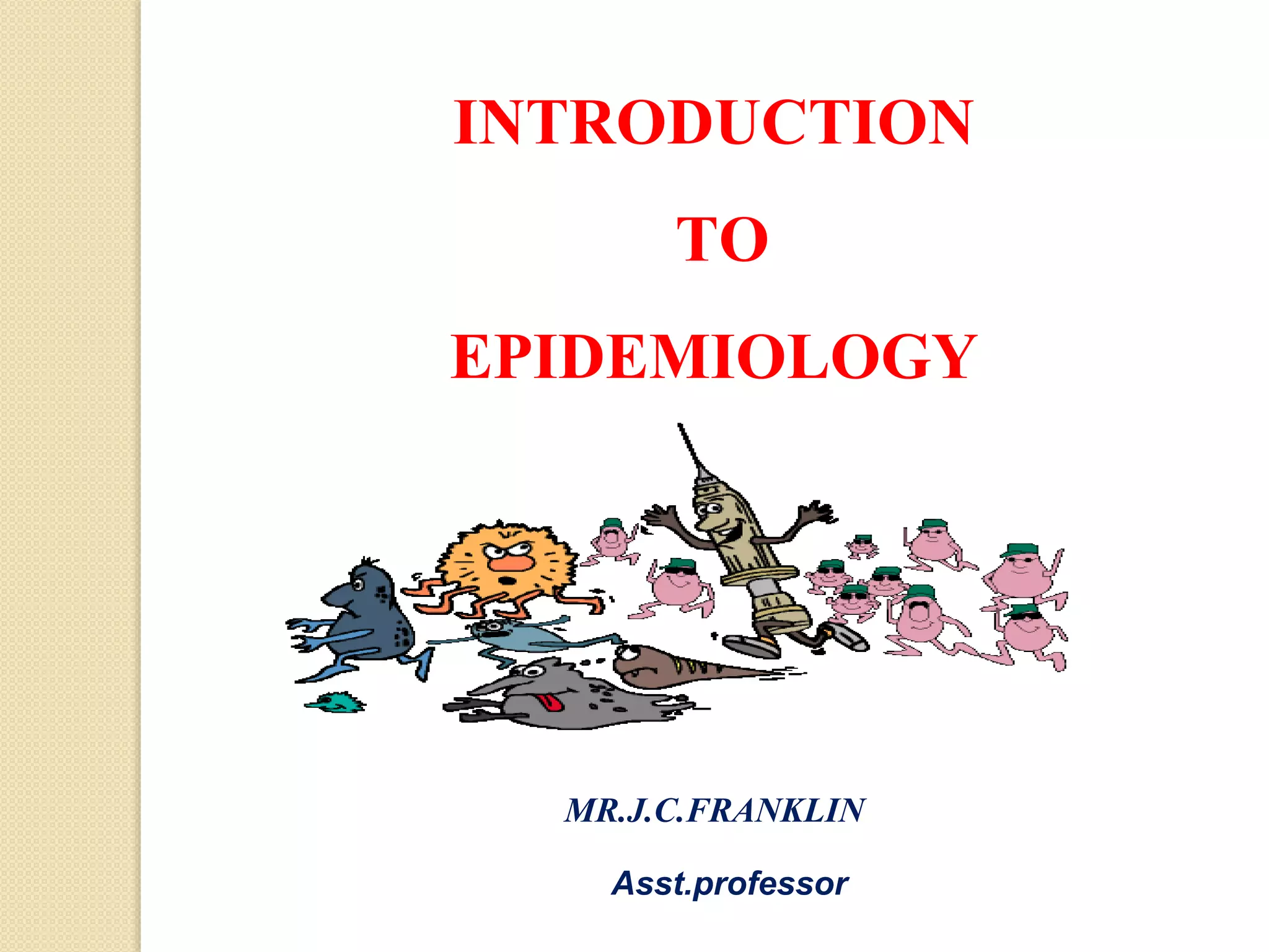 Epidemiology | PPTX