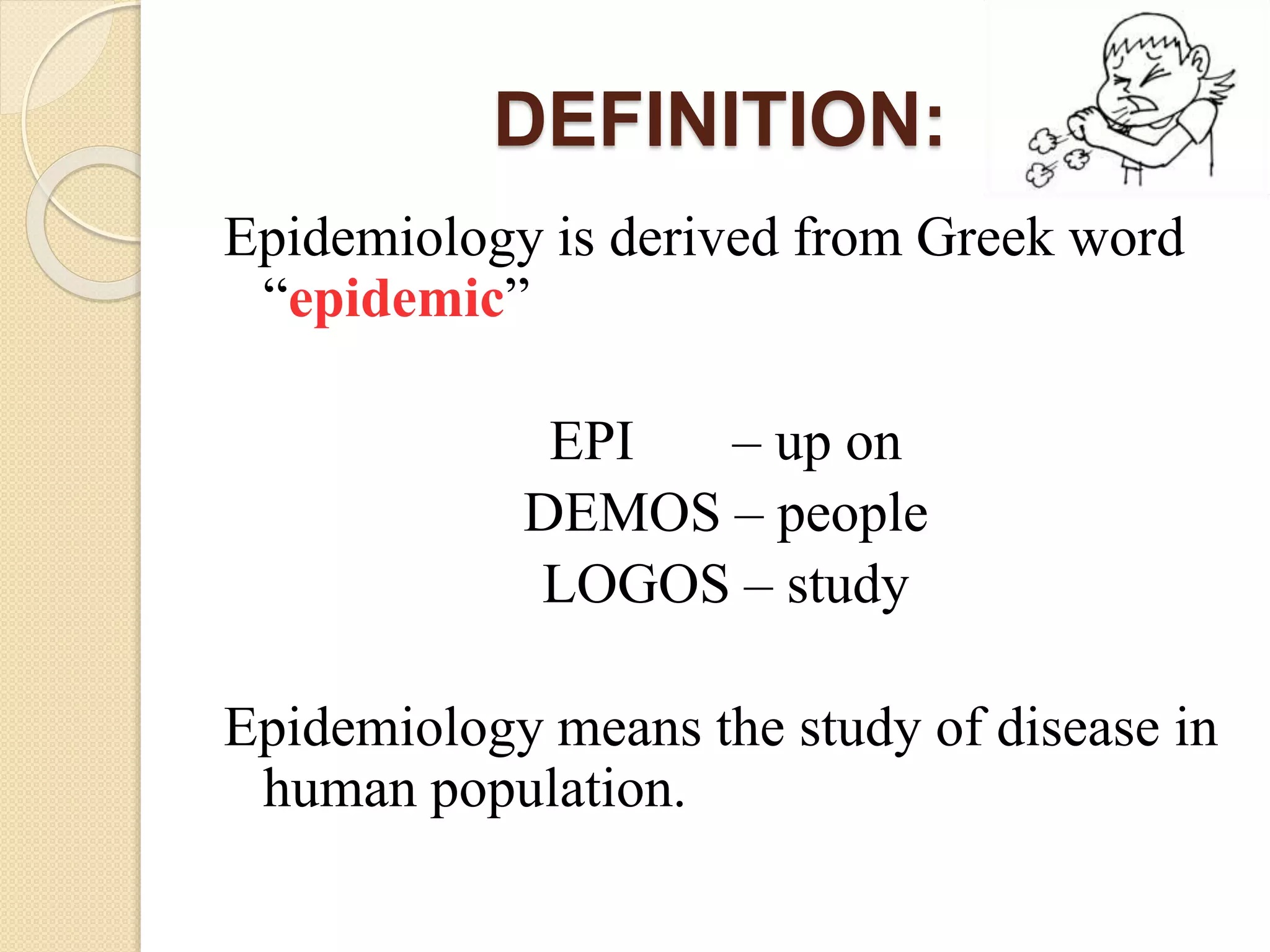 Epidemiology | PPTX