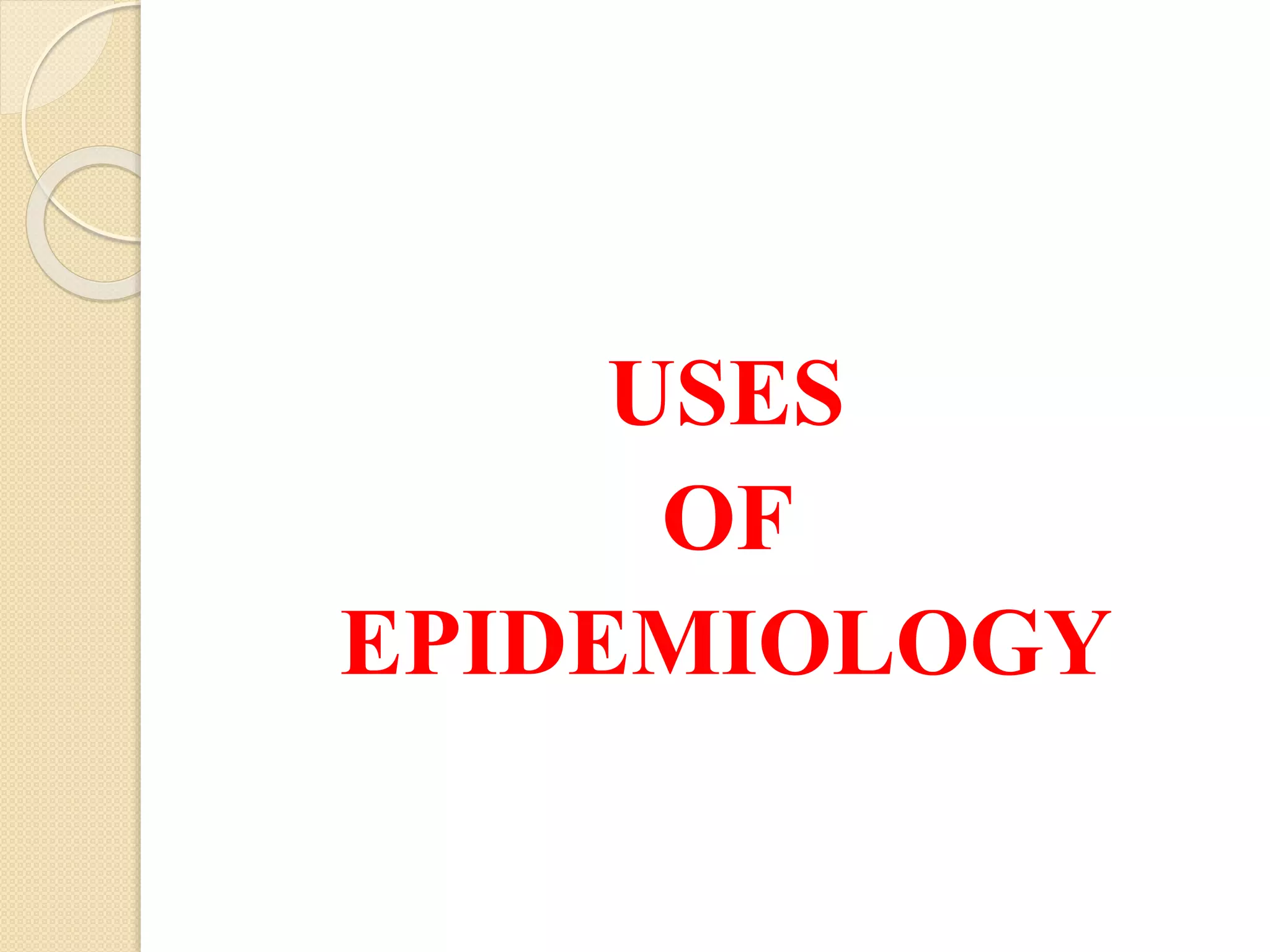 Epidemiology | PPTX