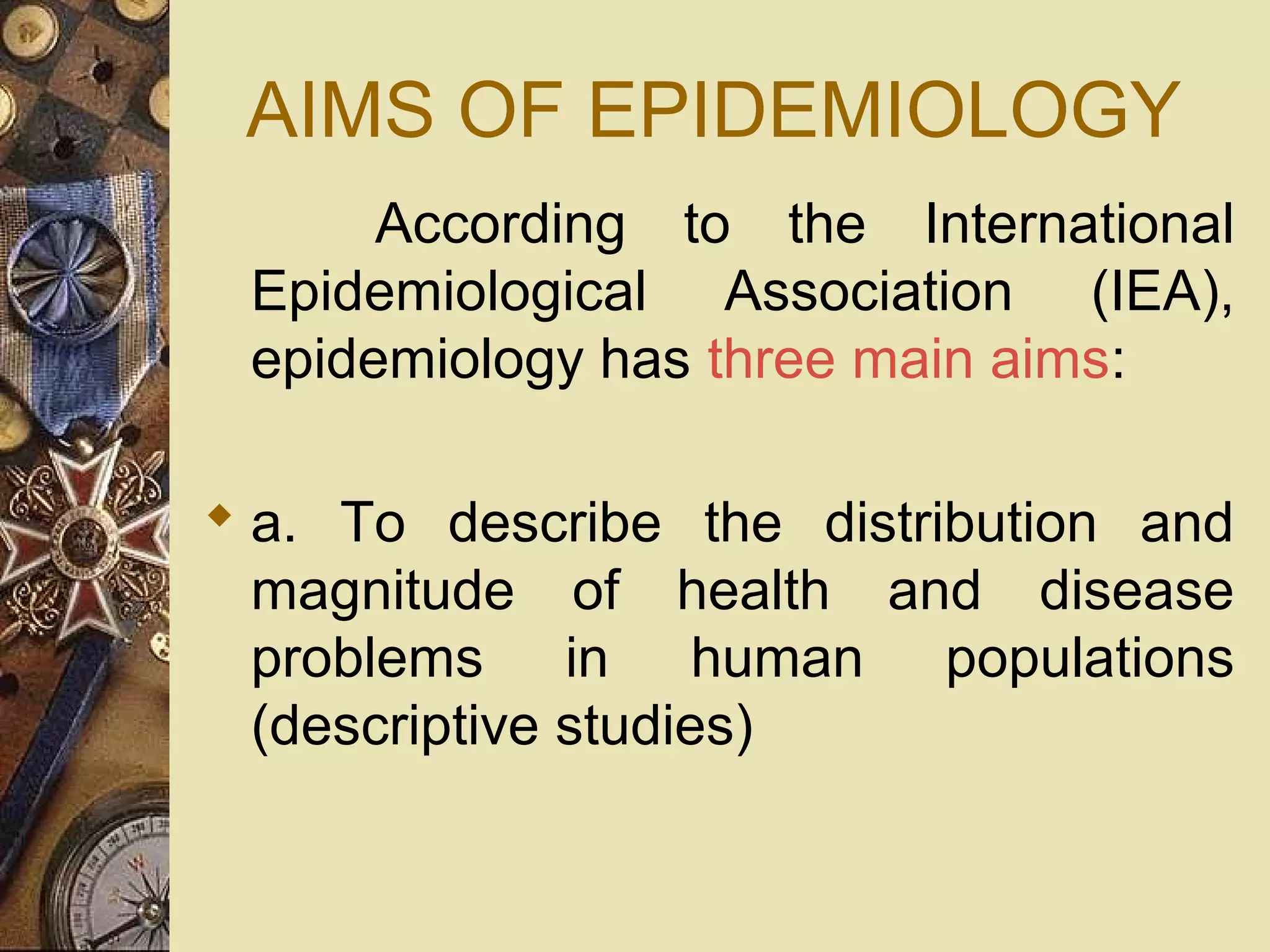 Epidemiology | PPT