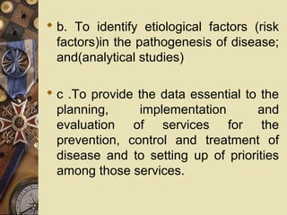 Epidemiology | PPT