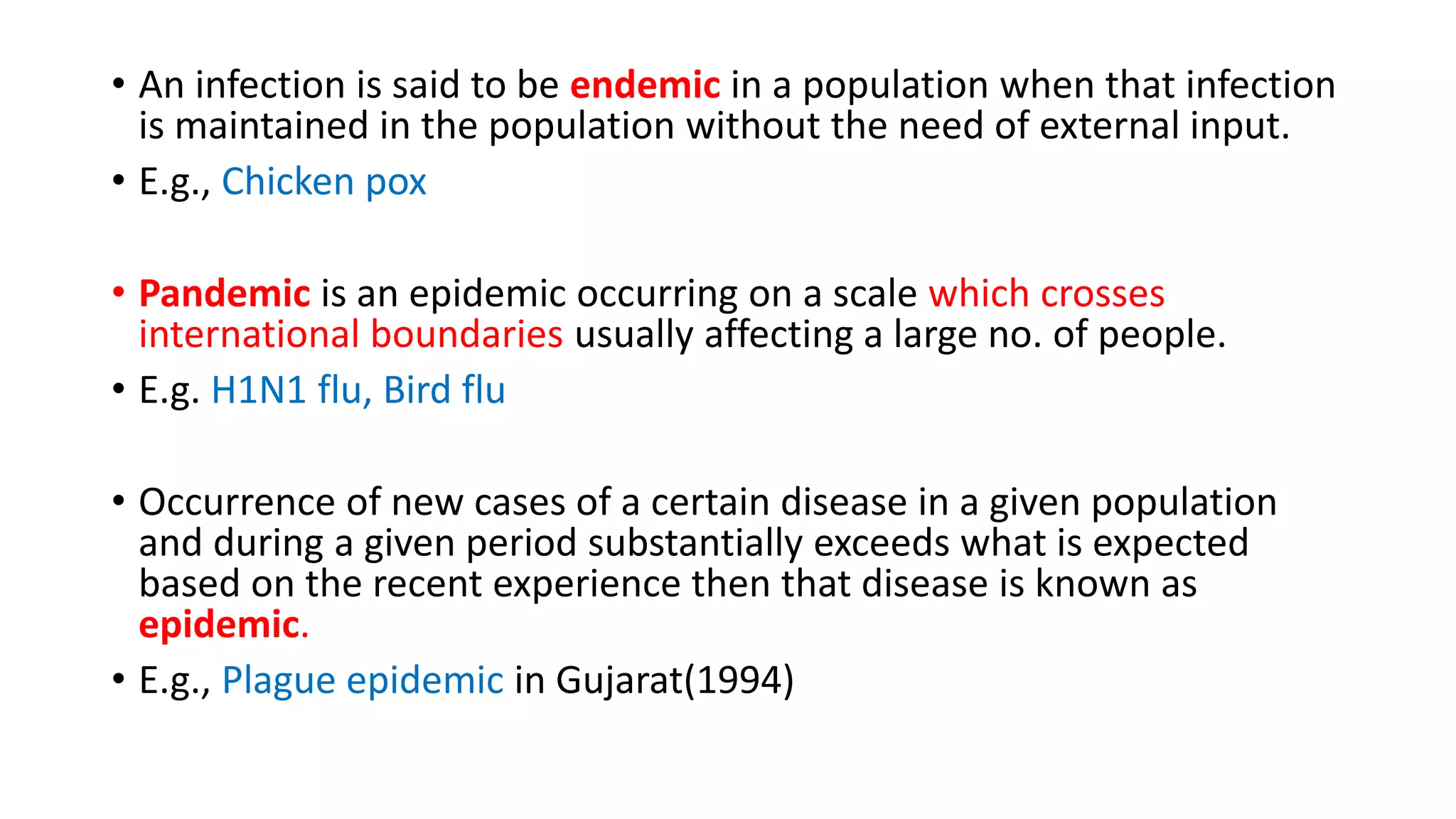 Epidemiology | PPTX