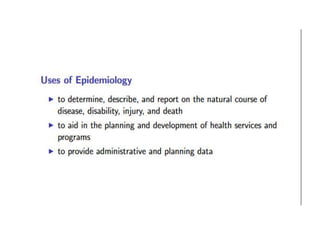 Epidemiology | PPTX