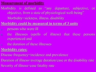 Measurements in Epidemiology | PPT