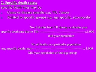 Measurements in Epidemiology | PPT