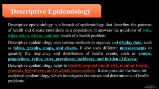 EPIDEMIOLOGY In Behavioural Science Research.pptx