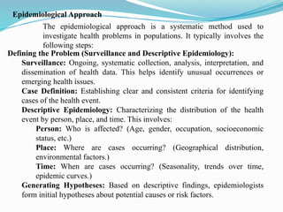 Epidemiology,Definition, Distribution,Determinants | PPTX