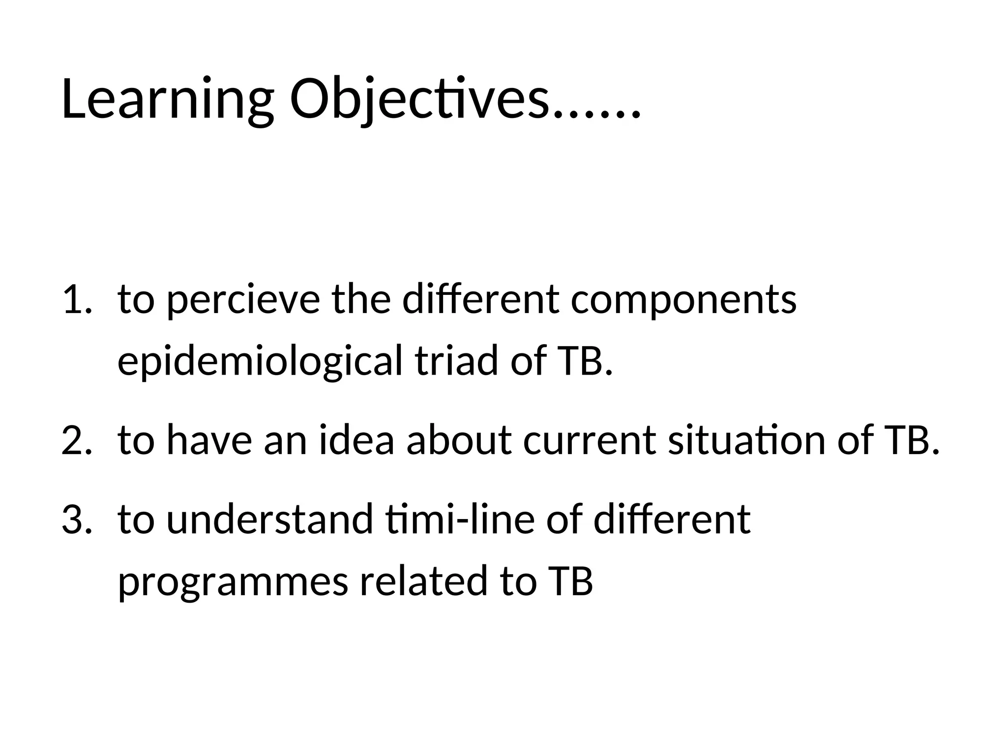 Epidemiology of tuberculosis.........ppt