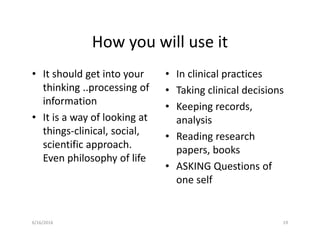 Epidemiology: a bird’s eye view | PPT