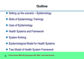 Epidemiology and Health Systems | PDF