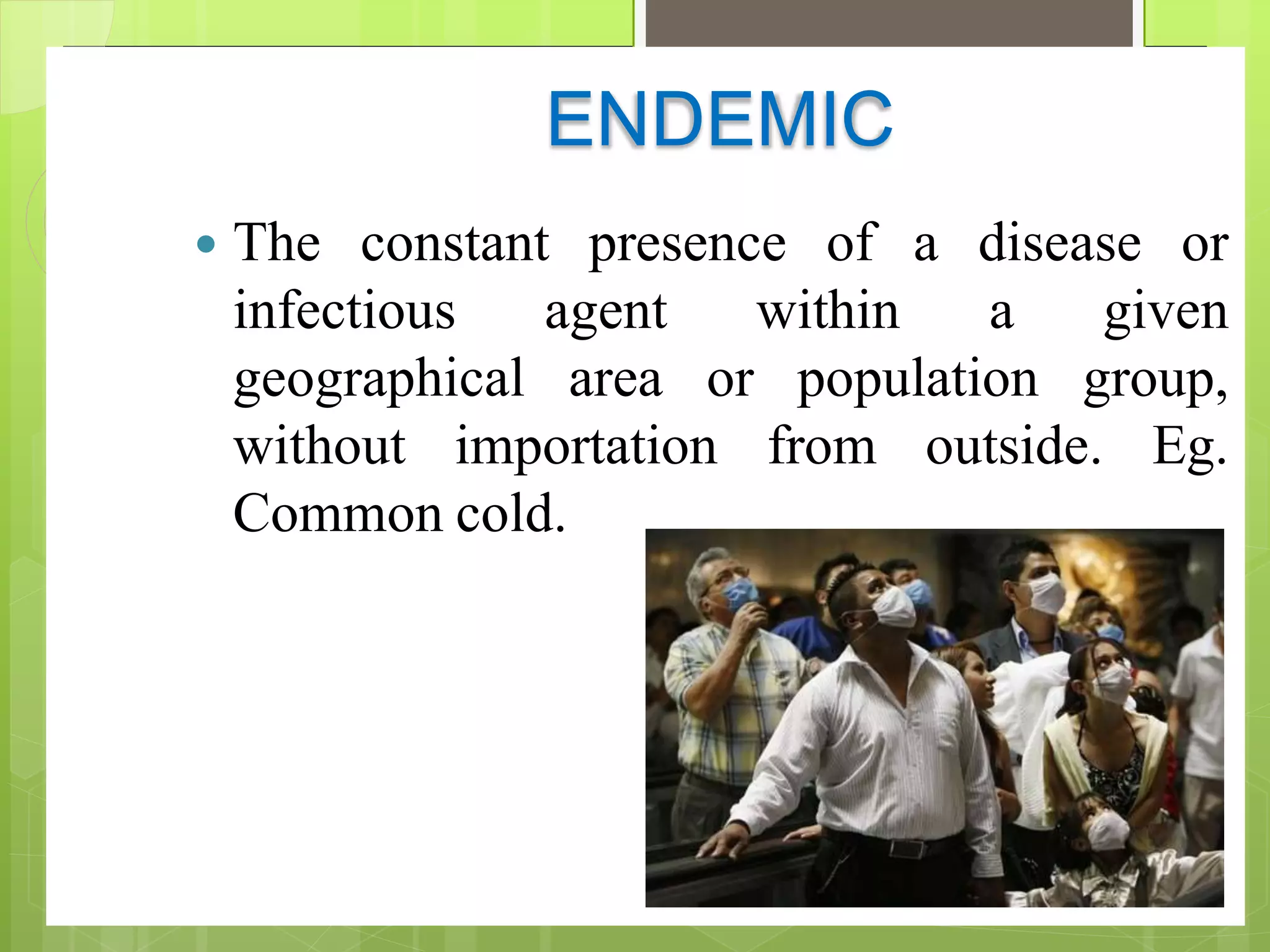 Epidemiology meaning, scope & terminology | PPTX