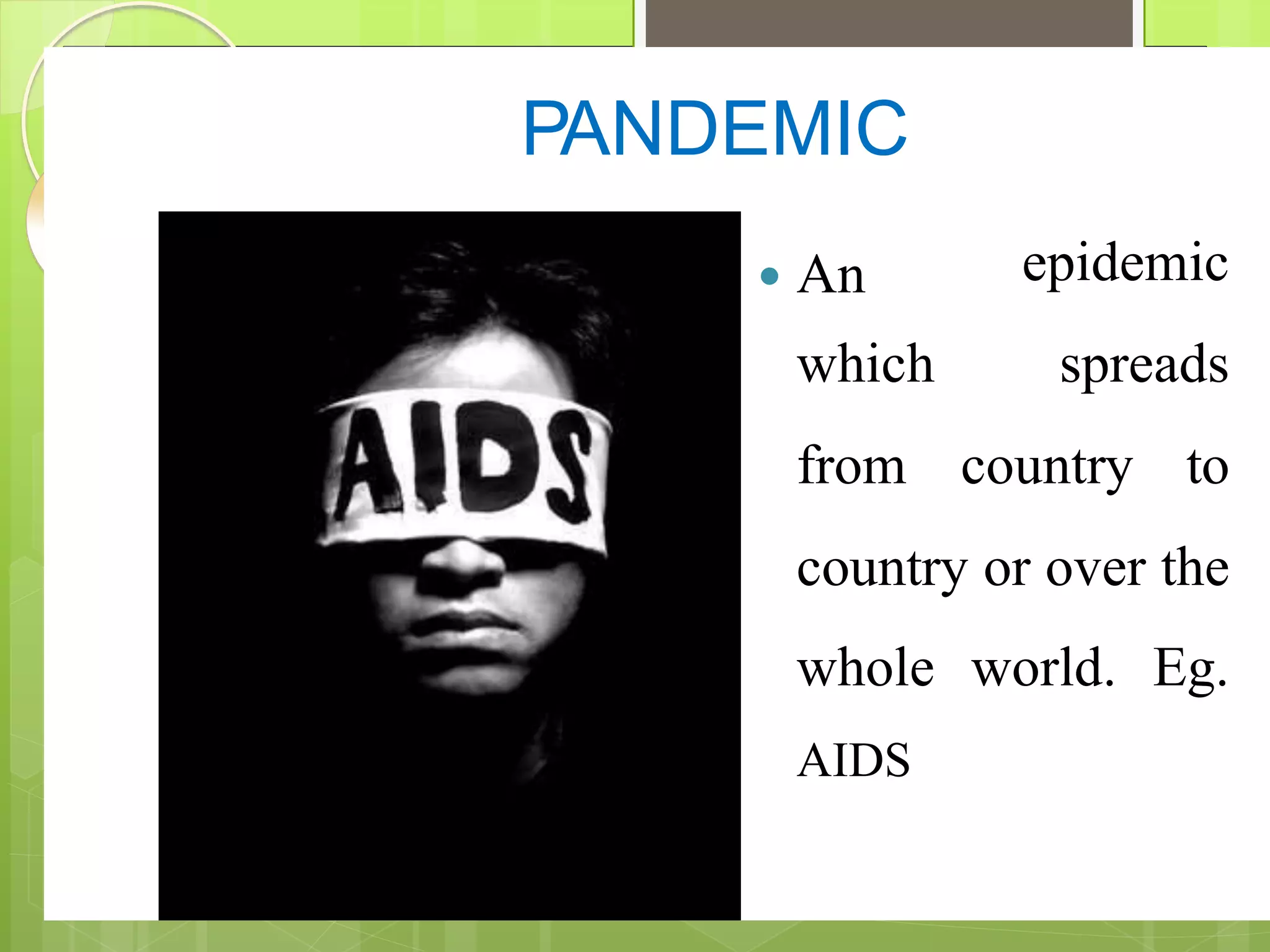 Epidemiology meaning, scope & terminology | PPTX