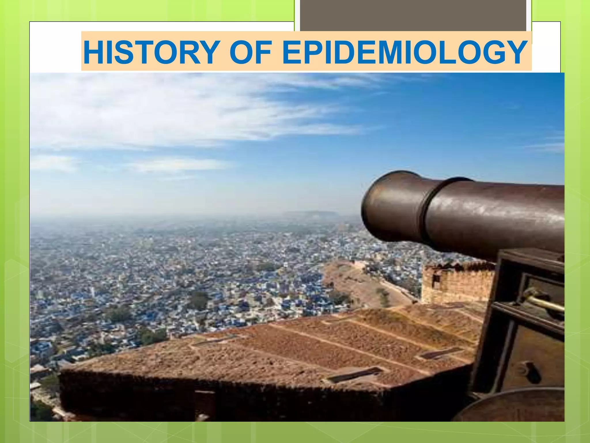Epidemiology meaning, scope & terminology | PPTX