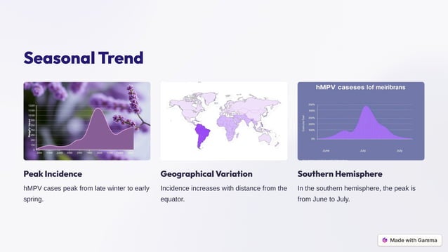 Epidemiology of human Meta PneumoVirus - hMPV | PDF