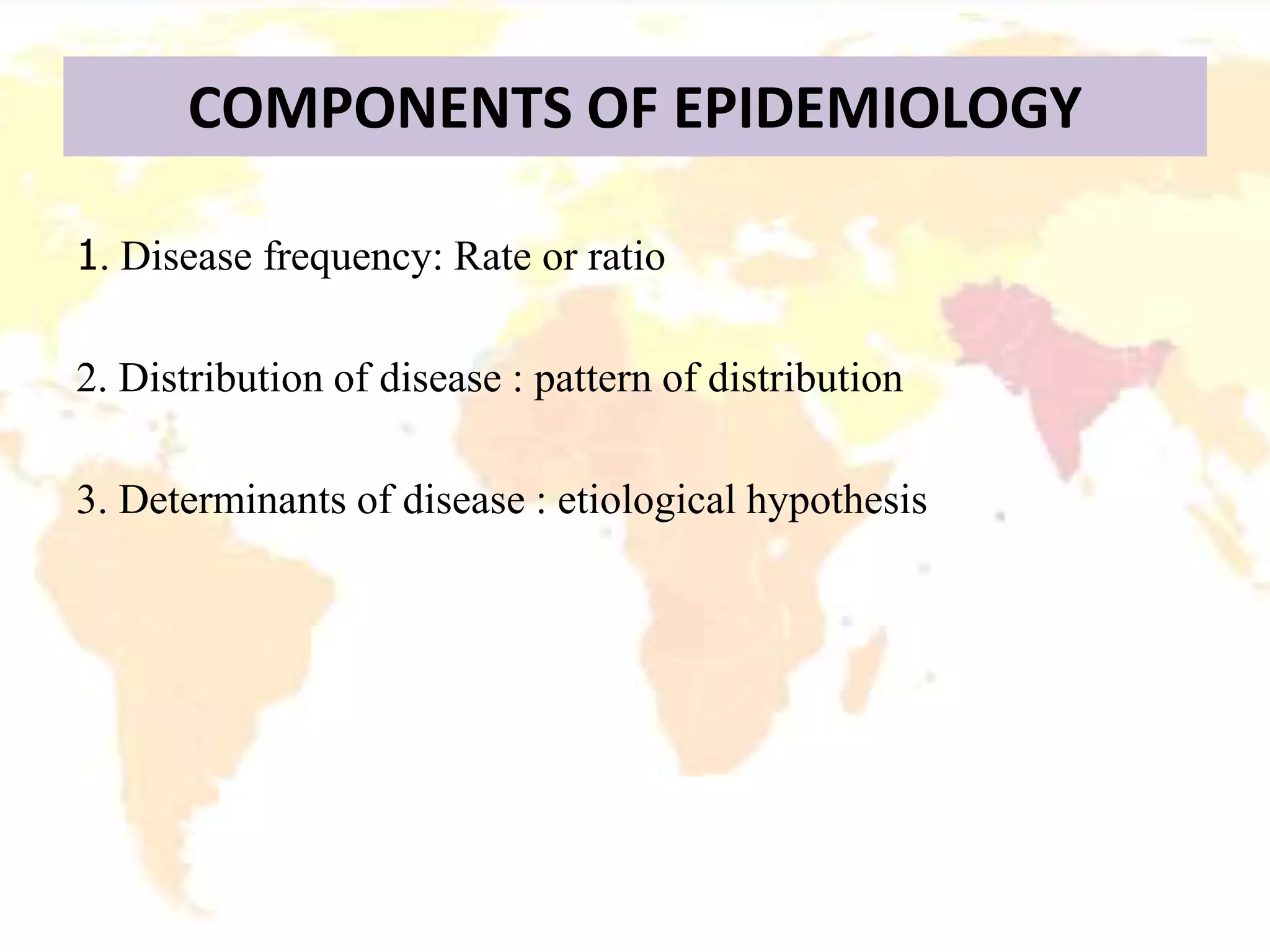 Epidemiology | PPTX