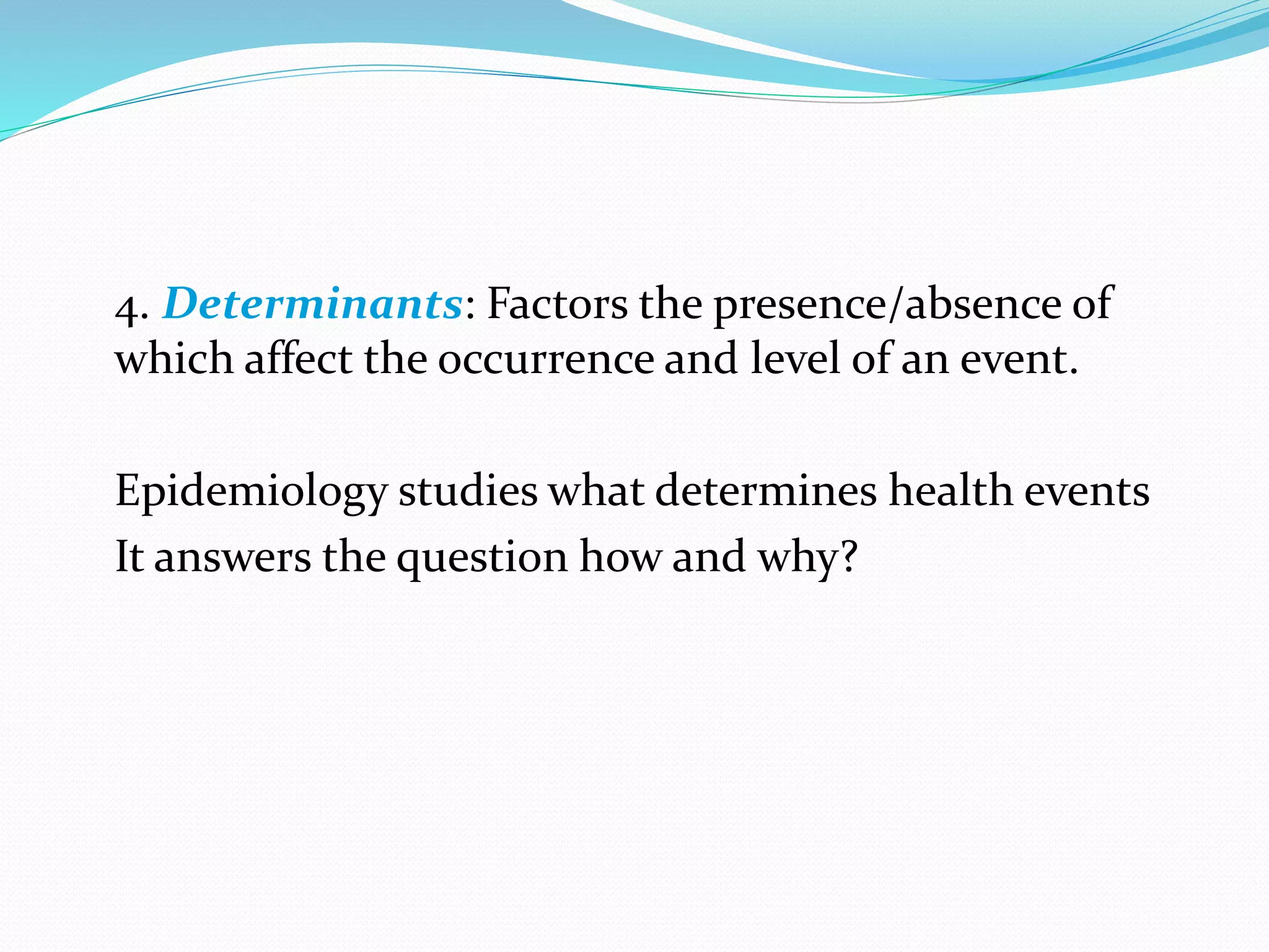Epidemiology (1) | PPTX