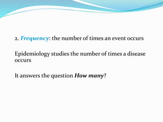 Epidemiology (1) | PPTX