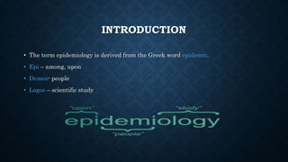 Epidemiology | PPTX