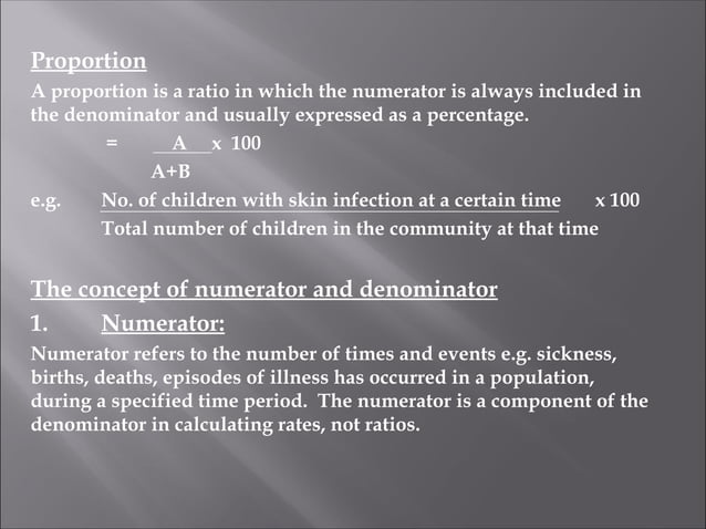 Epidemiology(2)Rates, Ratios, proportions.ppt
