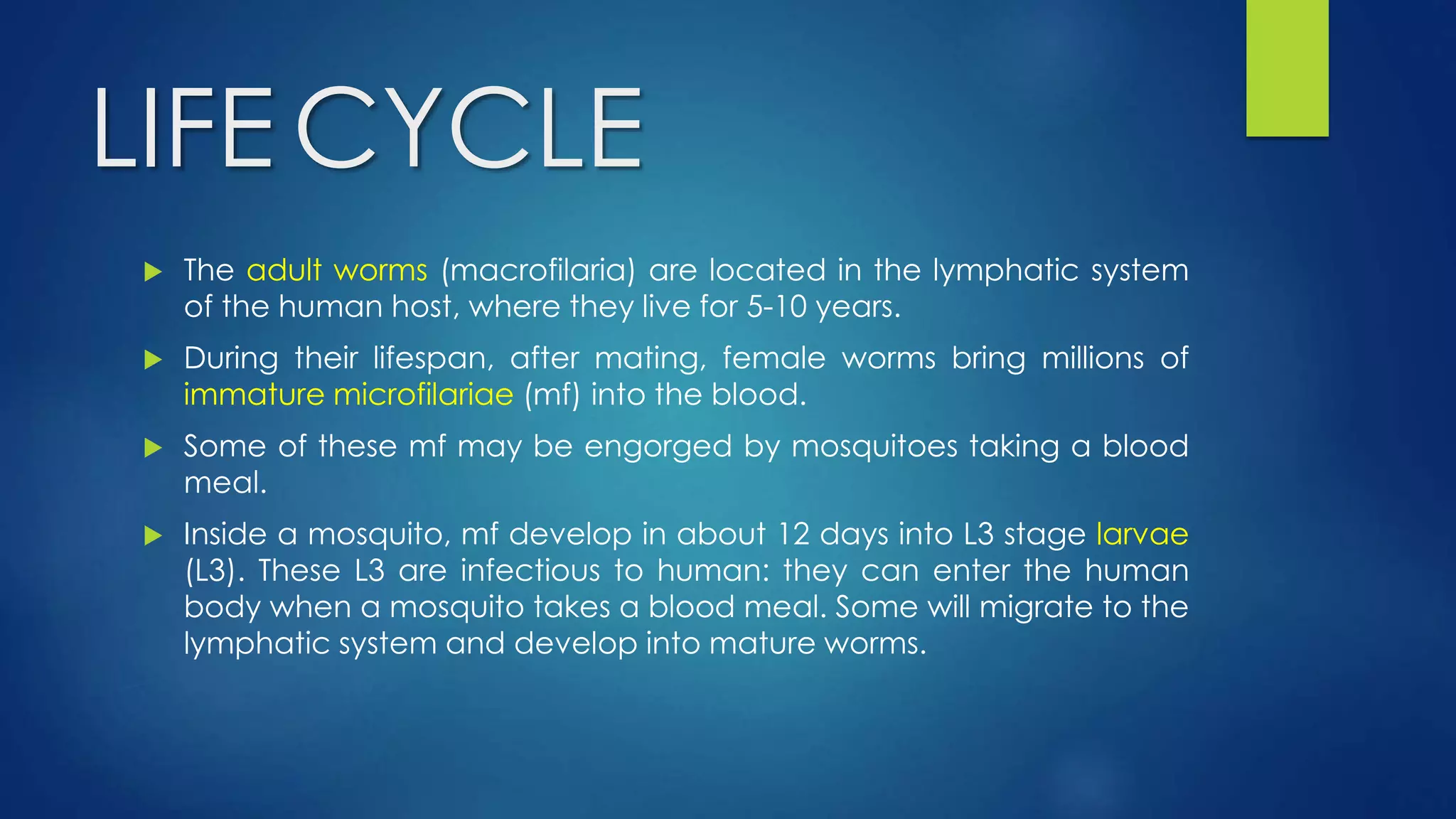Epidemiology and control of filariasis- | PPTX