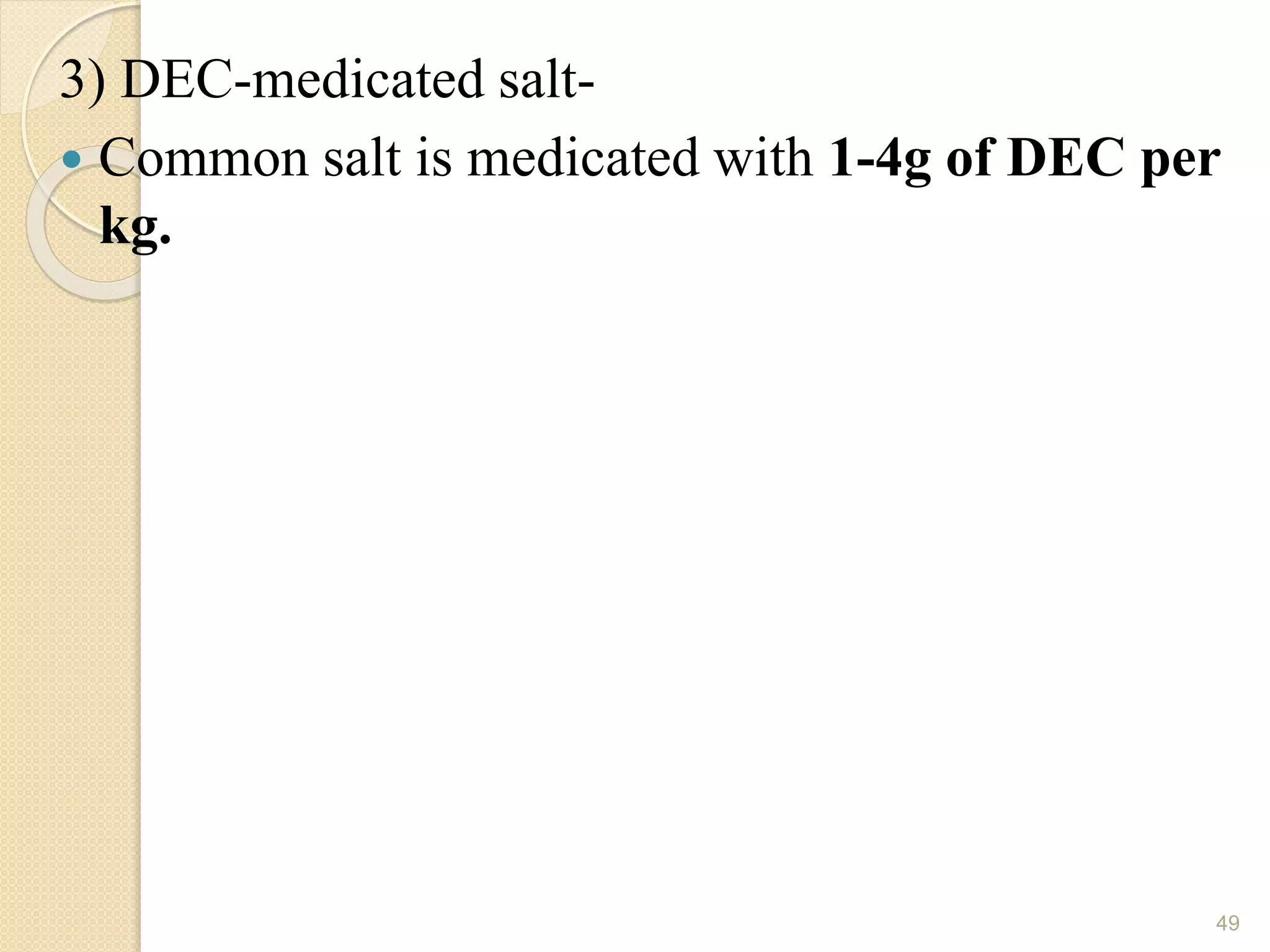 Epidemiology and control of filariasis (Lymphatic Filariasis) in India ...