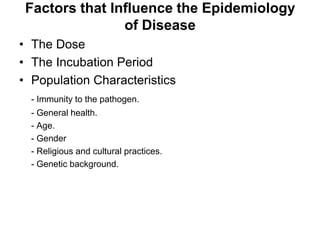 Epidemiology and cycle of microbial diseases | PPTX