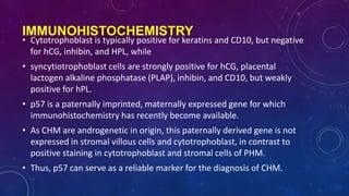 Epidemiology and molecular pathogenesis of gtn | PPTX