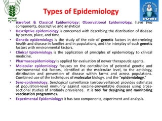 Epidemiology an introduction | PPTX
