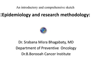 Epidemiology basics | PPTX