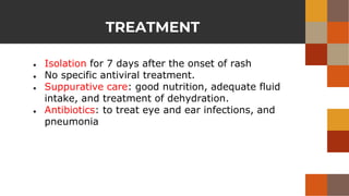 Epidemiology & Control Measures of Measles.pptx