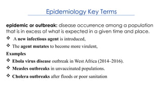 Epidemiology study and exploration in health science .pptx