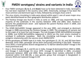 Epidemiology of antigenic, genetic and biological diversity amongst ...