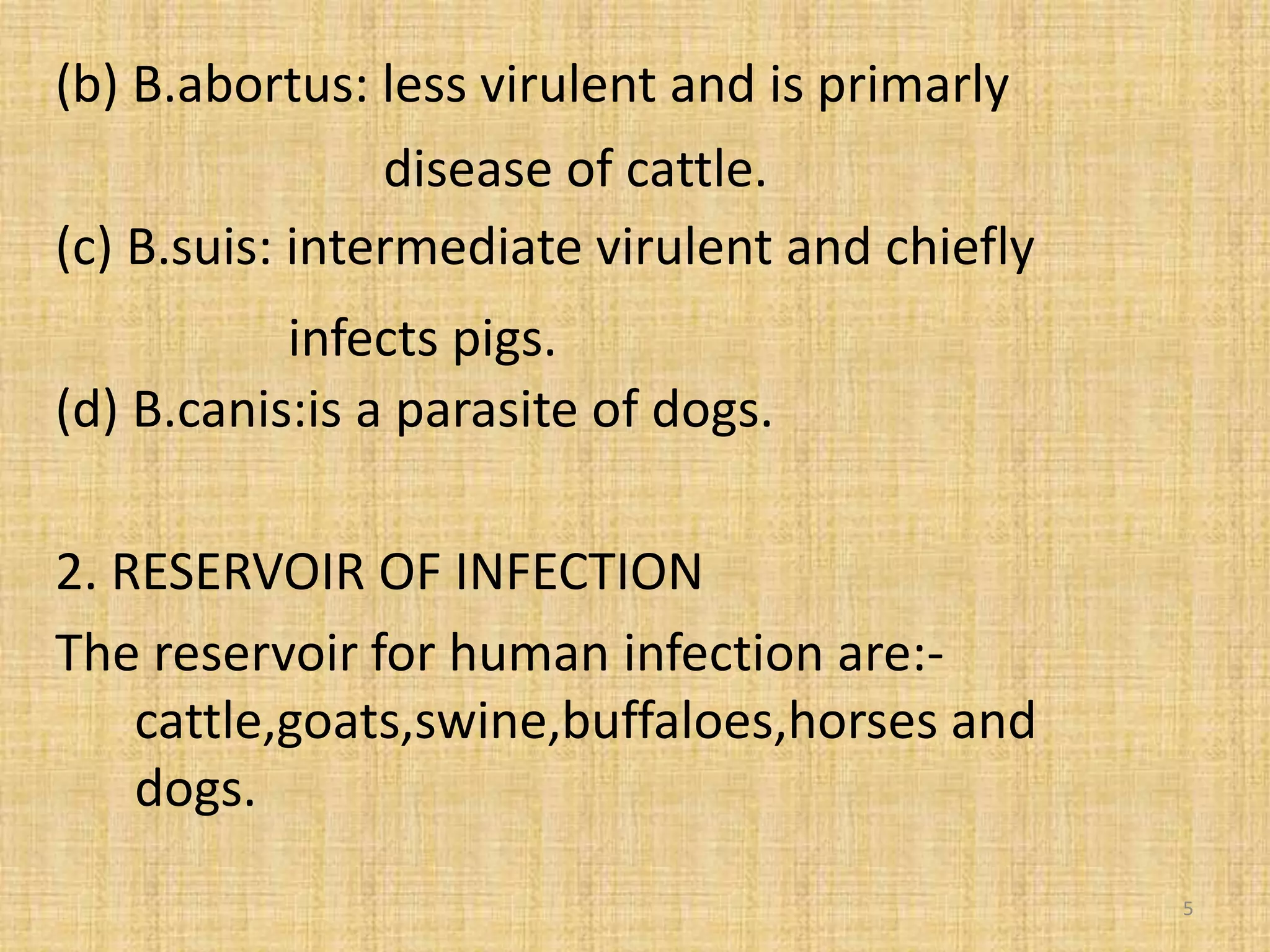 Epidemiology of bacterial zoonotic diseases with their prevention and ...
