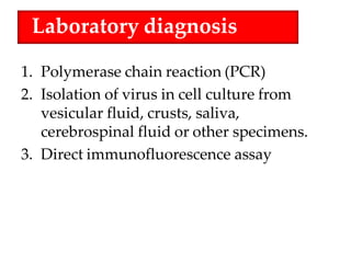 Epidemiology of chickenpox.pptx. .. | PPTX