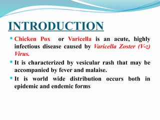 Epidemiology of Chicken pox.pptx................... | PPTX