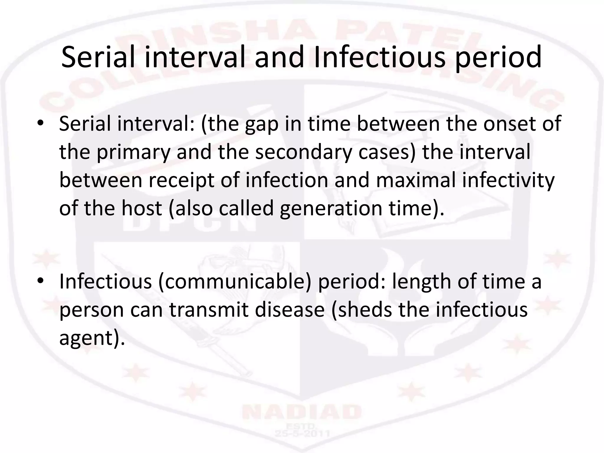 Epidemiology of communicable disease | PPSX