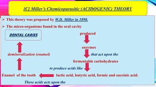 Epidemiology of dental caries | PPTX