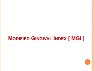 Epidemiology of gingival & periodontal diseases | PPTX