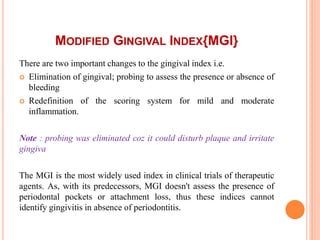 Epidemiology of gingival & periodontal diseases | PPTX