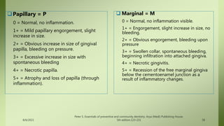 Epidemiology of gingival & periodontal diseases in children | PPTX