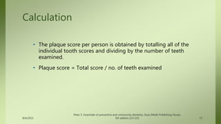 Epidemiology of gingival & periodontal diseases in children | PPTX