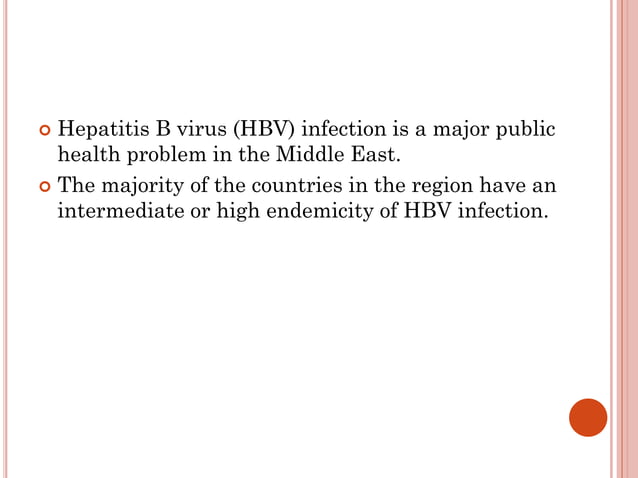 Epidemiology of hepatitis b | PDF