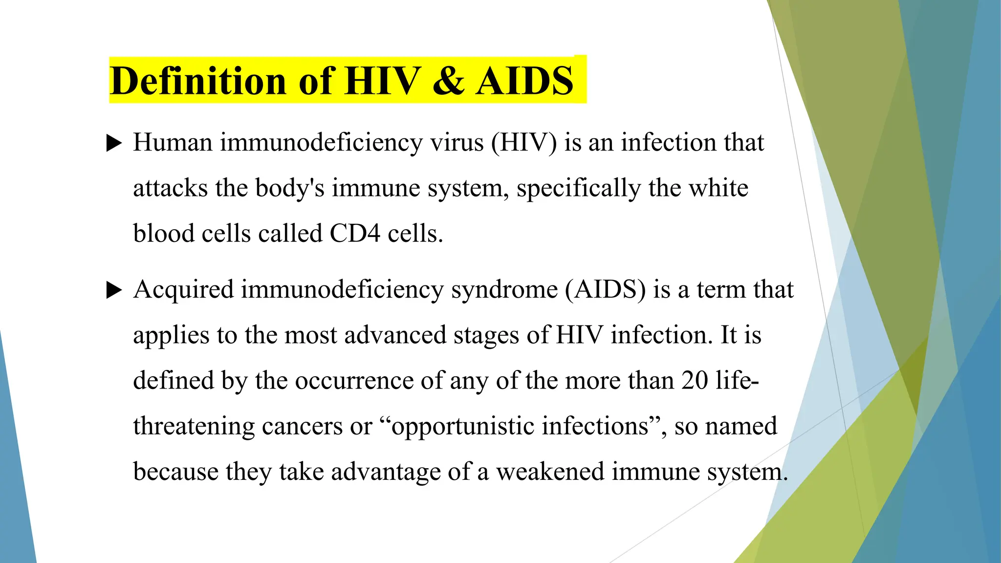 Epidemiology of HIV & AIDS.pptx presentation 2024 | PPTX