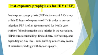 Epidemiology of HIV & AIDS.pptx presentation 2024 | PPTX